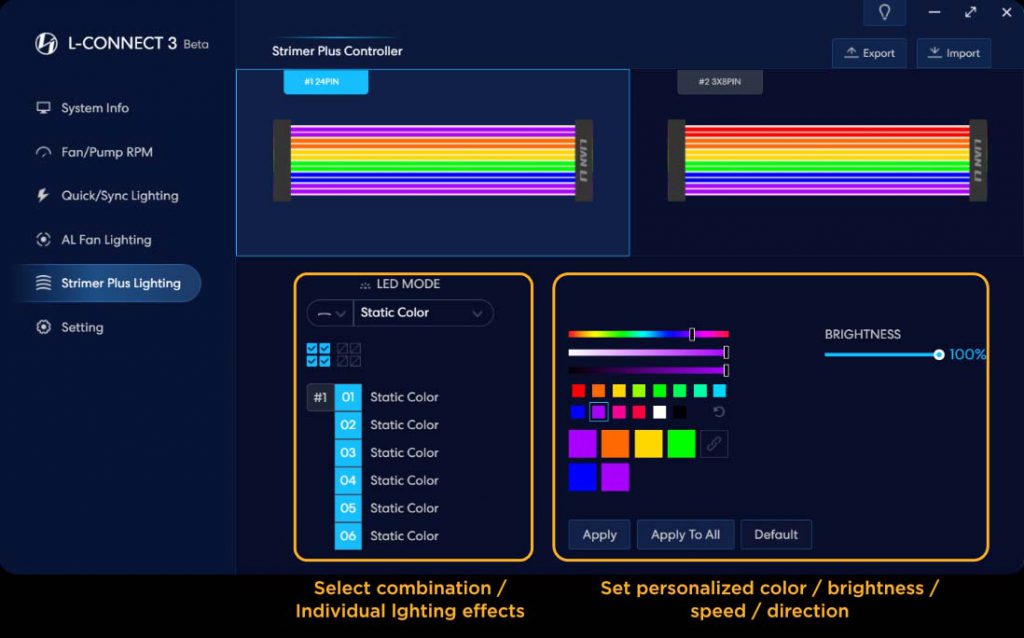 قیمت و خرید كنترولر لیان لی Lian Li STRIMER L-Connect 3 Controller