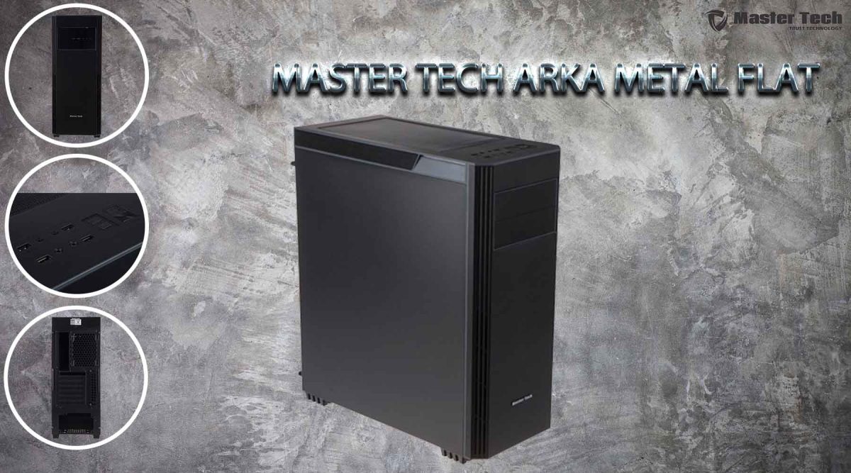 مشخصات ، قیمت و خرید کیس کامپیوتر مسترتک Master Tech ARKA FLAT METAL